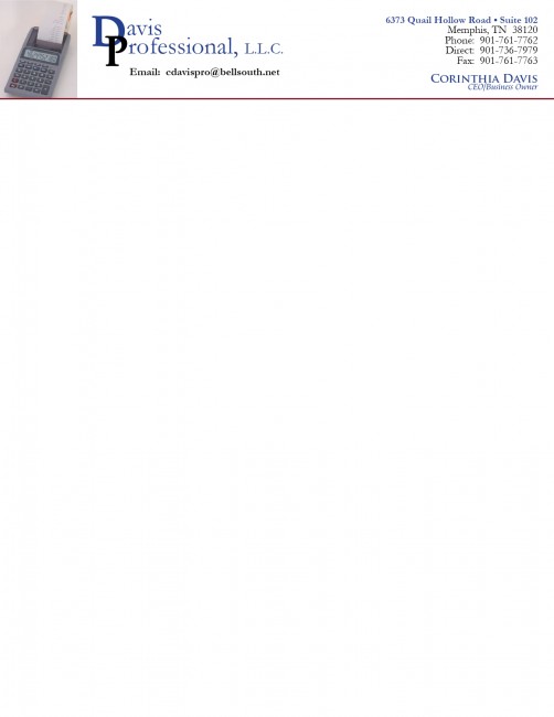 Letterhead – Dixons Printing